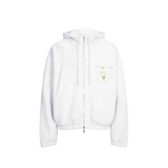 Jacquemus Sweat ample zipp&eacute; Torneo en coton