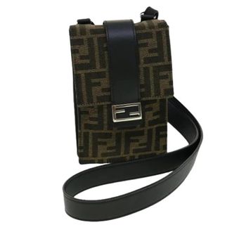 Fendi Pre-owned Zucca Canvas Schultertasche - - Pre-owned - Damen - Braun - ONE SIZE