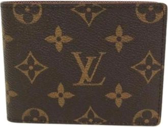 Louis Vuitton Portefeuille bifold Pre-owned 9 cartes - Femme - Pre-owned - Brun - Taille: ONE Size