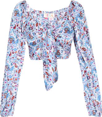 Izia Bluse Frauen blau mehrfarbig