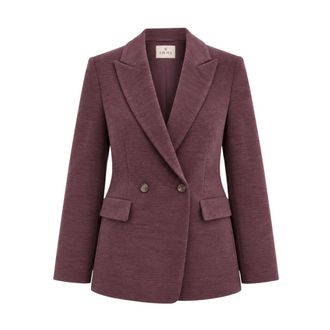 Marella Emmponte Blazer - - Jackets - Damen - Lila - XS