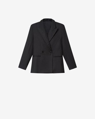 Isabel Marant Veste Ranya En Laine - Femme - Noir - Taille34 - Isabel Marant