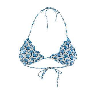 MC2 Saint Barth Femme, Maillots de bain, Multicolore, Taille: 38 FR Haut d&eacute;t&eacute; Triangle Fluide