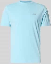 HUGO BOSS Regular Fit T-Shirt aus Baumwoll-Mix Modell TEE