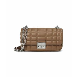 Michael Kors Tribeca Small Shoulder Bag - - Bags - Damen - Braun - ONE SIZE