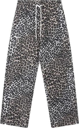 10 Days Femme, Pantalons, Gris, Taille: 36 FR Soft Scuba Pants Leopard