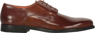 Santoni Homme, Chaussures, Brun, Taille: 43 EU Chaussures &agrave; lacets en cuir
