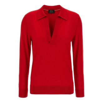 Brioni Damen, Strickwaren, Rot, 2XSGröße