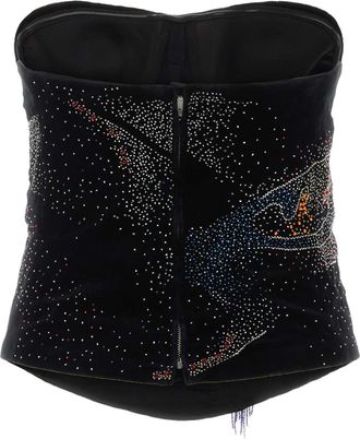Isabel Marant Crystal-Embellished Sweater - Black