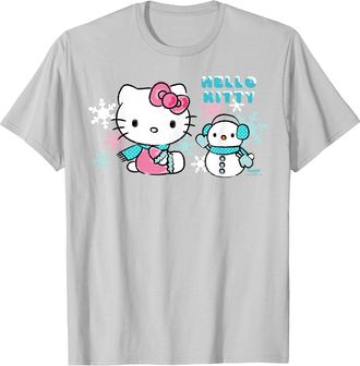 Hello Kitty Charmmy Winter Wonderland Sweet Cute XOX Classic T-Shirt