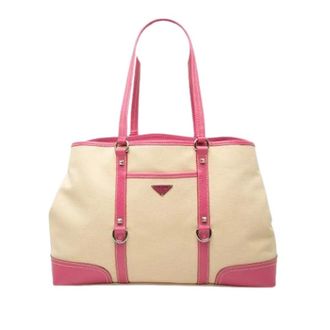 Prada Pre-owned Vintage Canvas Tote Bag - Femme - Pre-owned - Multicolore - Taille: ONE Size
