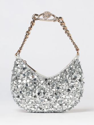 Kurt Geiger Chelsea Mini-Hobo-Tasche mit Pailletten und Strass-Logo