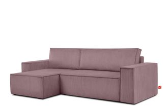 Konsimo Konsimo Napi Ecksofa - Ecksofa mit Schlaffunktion und Bettkasten - Eckcouch mit Schlaffunktion - Sofa - Sofabezug Ecksofa L Form - Universal Eckcouch 