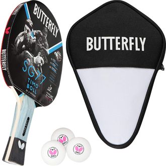 Butterfly Timo Boll SG77 Tischtennisschläger | Tischtennis Racket Bat Hobby & Training | routinierte & taktisch geübte Spieler | ITTF zertifizierter Pan Asia Be