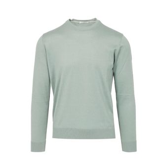 Paolo Pecora Herren, Strickwaren, Gr&uuml;n, SGr&ouml;&szlig;e
