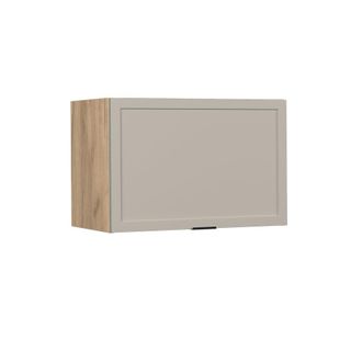 Vicco H&auml;ngeschrank Fame-Line, h&auml;ngender K&uuml;chenschrank, GrauBeige, 60 cm Flach