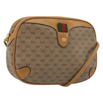 Gucci Pre-owned Vintage Umh&auml;ngetasche - - Pre-owned - Damen - Braun - ONE SIZE