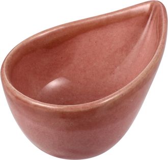 Frcolor Kleine Keramikschale Aromaschale Tropfenform R&auml;ucherschale F&uuml;r &Auml;therische &Ouml;le Schlammmaskenhalter Spa-tablett Make-up-schale