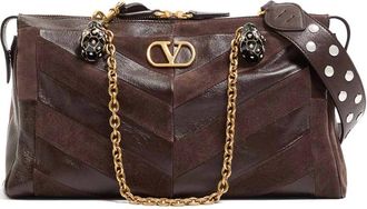 Valentino Garavani Schultertasche - Braun