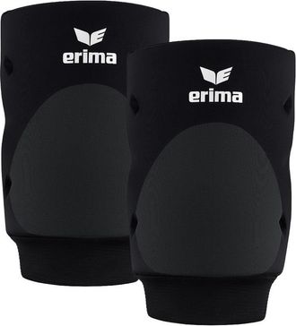 Erima Unisex Erwachsene Volleyball Knieschoner (7401904), schwarz, M