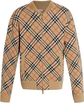 Burberry Homme, Pulls, Beige, Taille: M Cardigan Gene