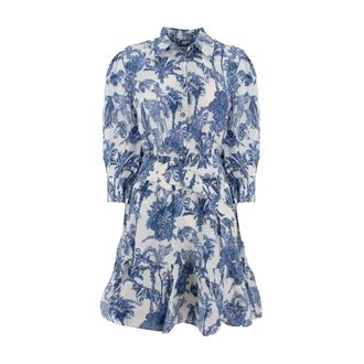 MC2 Saint Barth Daisi Short Shirtdress - - Dresses - Damen - Mehrfarbig - L