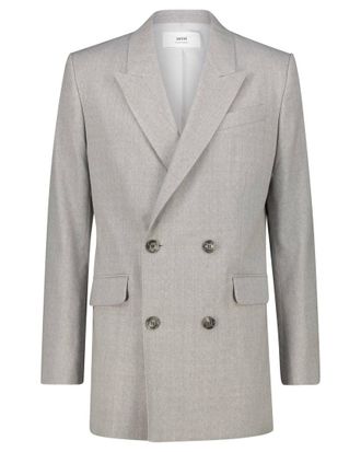 Ami Herren Sakko aus Schurwolle Oversized Fit