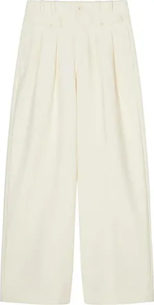 Closed Femme, Pantalons, Beige, Taille: W28 L32 Wenda Wide Pantalons