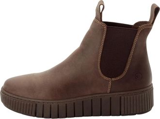 Tamaris Chelsea-Stiefel aus Leder - - Shoes - Damen - Braun - 39 EU