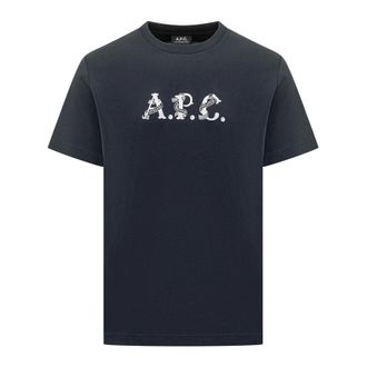 A.P.C. A.p.c., Homme, Tops, Bleu, Taille: S T-shirts