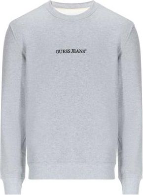 Guess Sweatshirt col rond en coton m&eacute;lang&eacute;