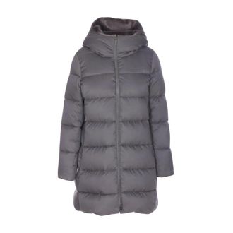 Herno A-Shape Daunenjacke - - Coats - Damen - Grau - XL