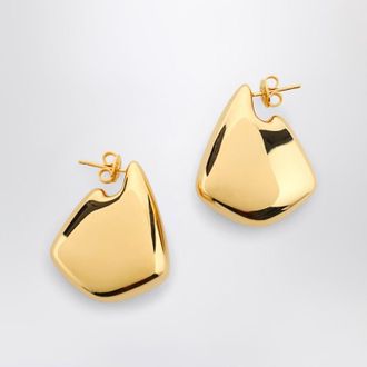 Bottega Veneta Small Fin earrings with gold-tone finish