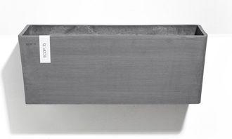 Ecopots Hängender Bruges 55 Blumentopf - L 54,7 cm x H 20,5 cm - Innen- und Außenbereich