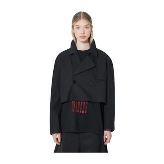 Maison Margiela Damen, Jacken, Schwarzk, MGr&ouml;&szlig;e