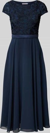 Christian Berg Cocktail Cocktailkleid mit Ziersteinbesatz