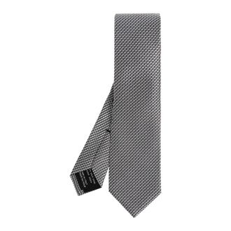 Tom Ford Homme, Accessoires, Gris, Taille: ONE Size Cravate en soie