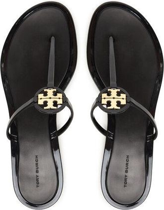 Tory Burch Tory Burch Zehentrenner Mini Miller Jelly 166808 Schwarz