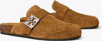 Tory Burch Damen Mellow Pantolette mit T-Monogramm