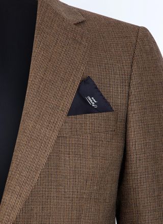 Fursac Pochette en twill de soie - Taille Unique - Homme