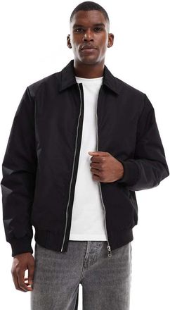 Threadbare Kurze Jacke in Schwarz