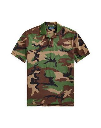 Ralph Lauren CUSTOM SLIM FIT CAMO MESH POLO SHIRT
