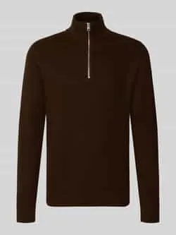 Selected Regular Fit Troyer aus reiner Baumwolle Modell DANE