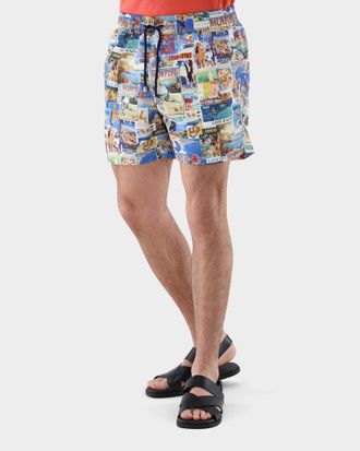 van Laack Badehose mit Druck