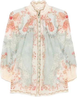 Zimmermann Femme, Blouses et Chemises, Multicolore, Taille: 40 FR Daylight Blouse