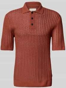 Jack & Jones Poloshirt mit Strukturmuster Modell JOEL