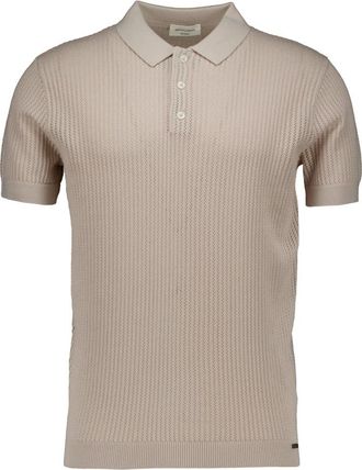 Gentiluomo Homme, Tops, Beige, Taille: XL Polo 3 Buttons SS