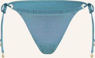 Watercult Watercult Triangel-Bikini-Hose Shimmering Solids blau