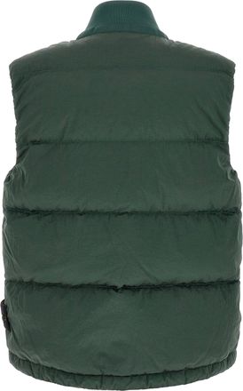 Stone Island Goose Feather Padded Vest - Green