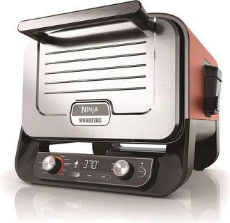 Ninja Woodfire Elektrischer Outdoor Ofen, Pizzaofen und Smoker OO101DE - Ninja